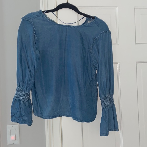 Zara | Tops | Zara Denim Shirt | Poshmark